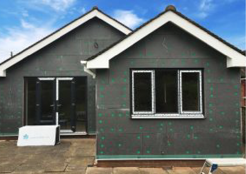 External wall insulation – private residence - S and B