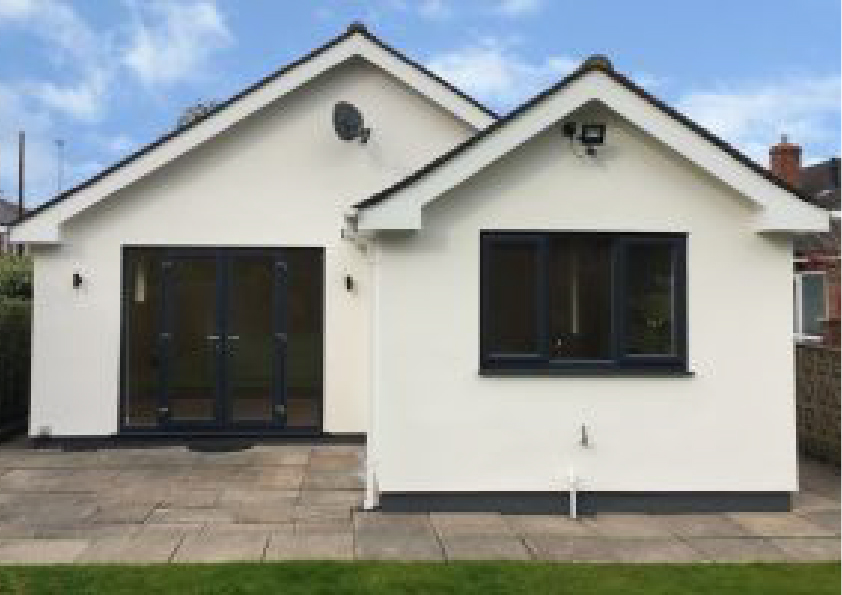 External wall insulation – private residence - S and B